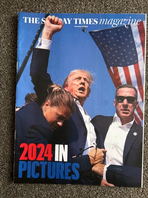 SUNDAY TIMES Magazine, 2024 in Pictures. December 2024 J £4.61 ...