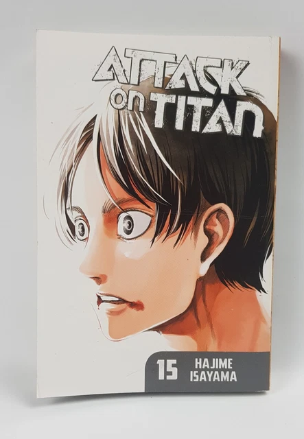 ATTACK ON TITAN 15 by Hajime Isayama Japanese Anime Manga Book ...