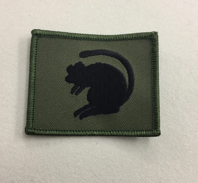 4TH ARMOURED BRIGADE Badge, Green Rat, Army MTP Patch, Military, Hook ...