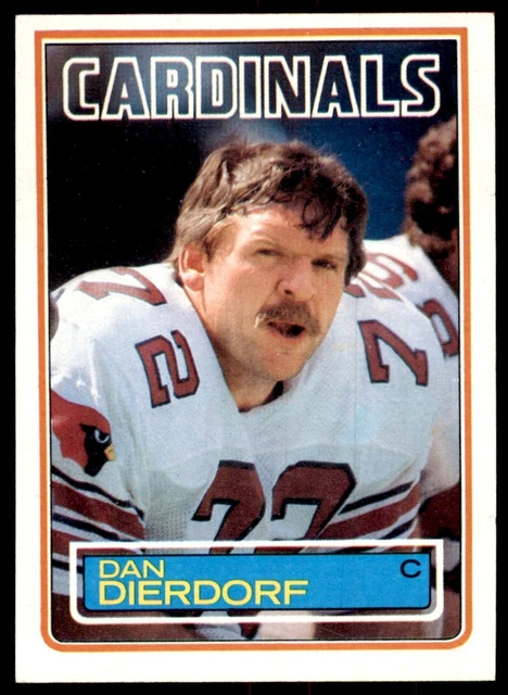 CARTES DE FOOTBALL 1983 Topps Dan Dierdorf #155 EUR 1,91 - PicClick FR