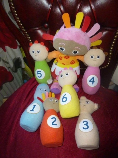 CBEEBIES IN THE Night Garden 7 items Character Skittles Bowling Set (no ...