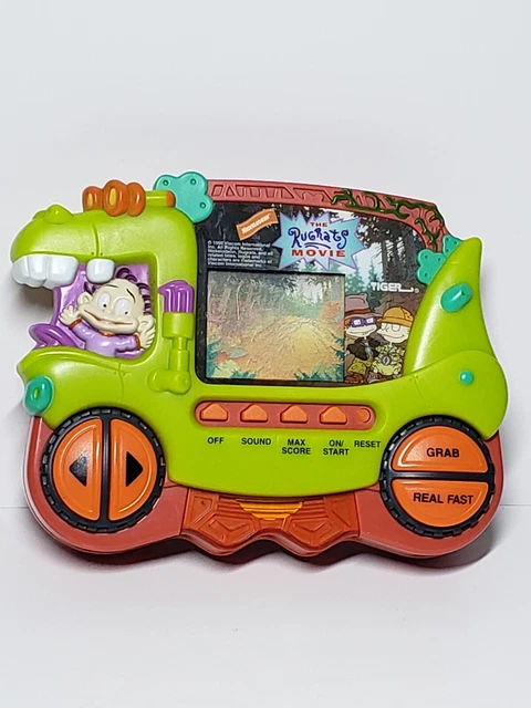 TIGER ELECTRONICS THE Rugrats Movie Handheld Game Nickelodeon Vintage ...