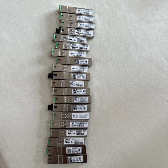 NOKIA GPON SFP Module 3FE46899AB ONU I-Temp 1310 TX EUR 22,44 - PicClick FR