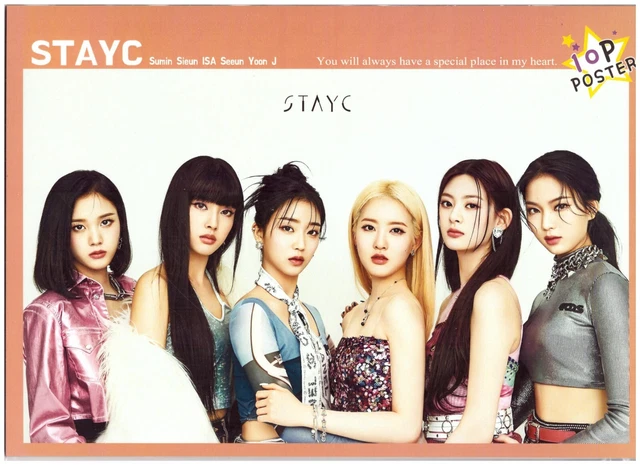 STAYC PHOTO POSTER [10P Pack] (A4 Size) K-POP 2206 $42.90 - PicClick AU