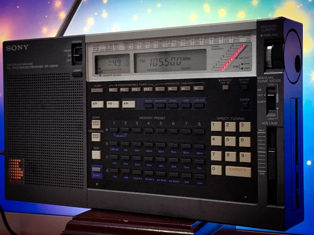 SONY ICF-2001D 🌈RARE🌈 Vintage Radio Tuner World Band Receiver £1,086.26 ...