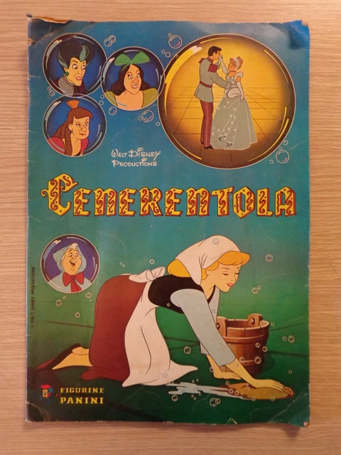 ALBUM FIGURINE PANINI Disney "Cenerentola" Completo (-49) Ottimo 1982 ...