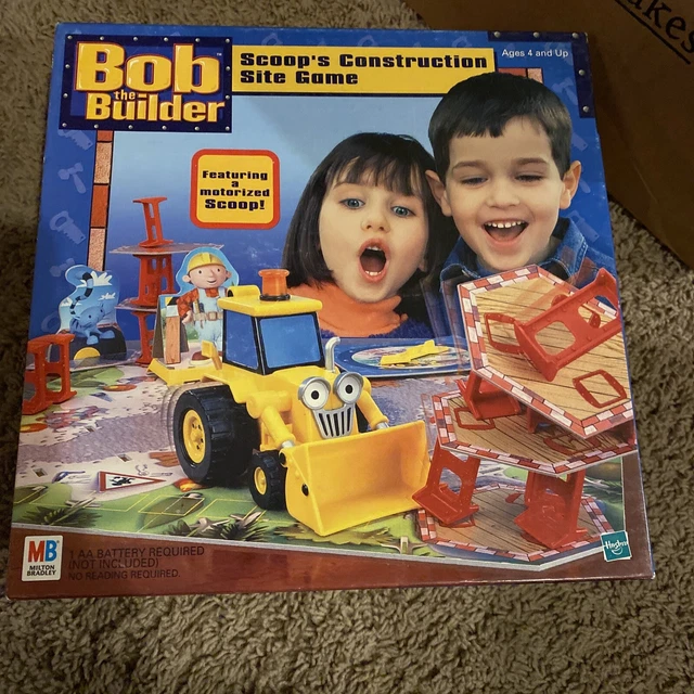 BOB THE BUILDER Scoop's Construction Site Game 2001 Milton Bradley ...