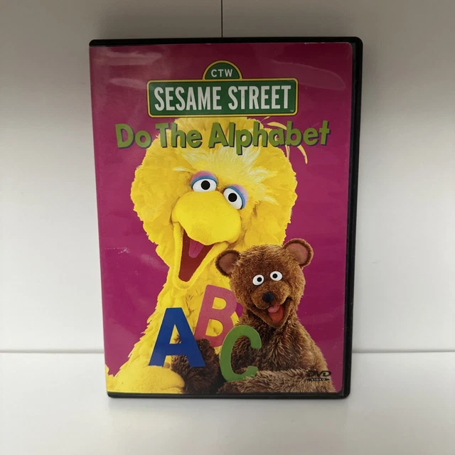SESAME STREET DO The Alphabet DVD Good Condition DVD Rare Sony Wonder ...