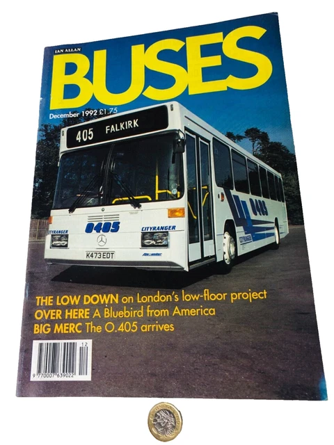 MAGAZINE BUSES FOCUS Bus Mag December 1992 ra £5.08 - PicClick UK