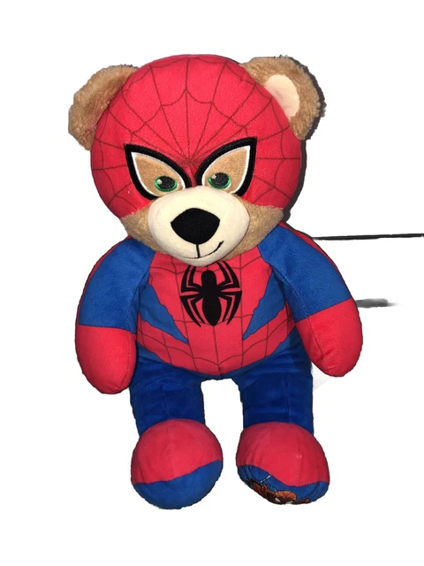 MARVEL THE AMAZING Spider-Man Build A Bear Plush Avengers Stuffed BAB ...