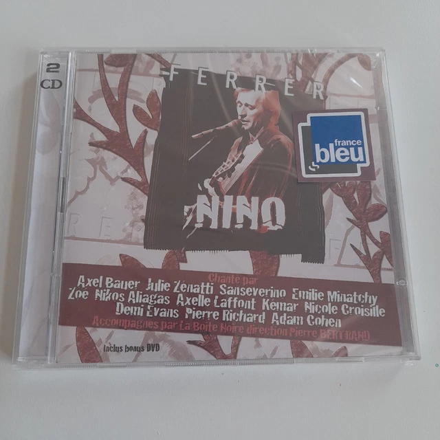 ALBUM CD NINO Ferrer sous blister Chanté Par 1 CD 12 Titres Et 1 Dvd ...