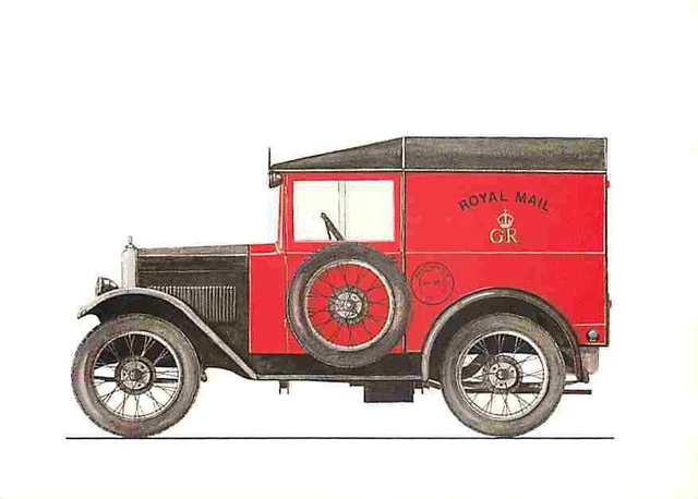 AUTOMOBILES - 1933 Morris Minor Van - Royal Mail - Carte Neuve - CPM ...