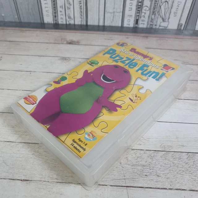 BARNEY’S STU-U-UPENDOUS PUZZLE Fun - VHS - RARE EUR 9,28 - PicClick IT