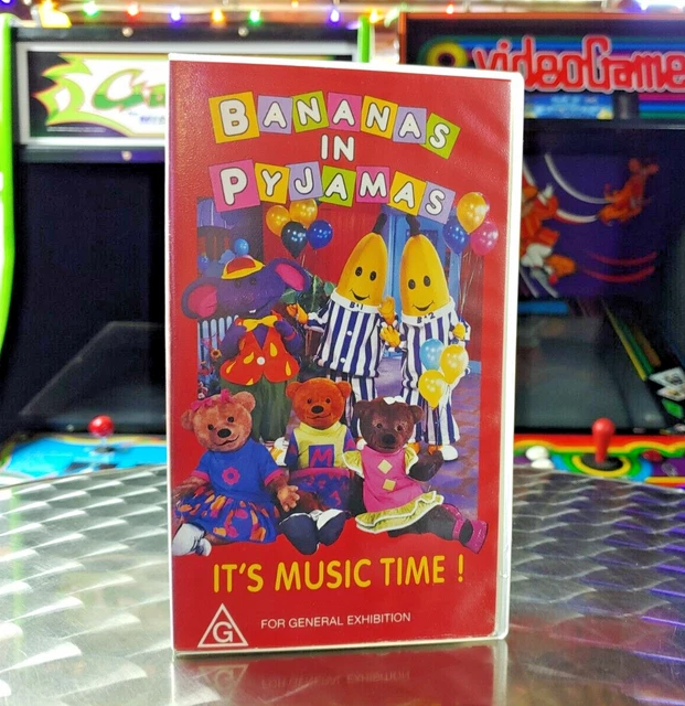 BANANAS IN PYJAMAS: It's Music Time! - 1996 ABC For Kids VHS Video Tape ...