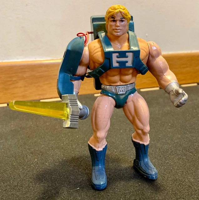 FIGURINE MUSCLOR GLAIVE supreme (Dolph Lundgren), 1987, He-man Laser ...