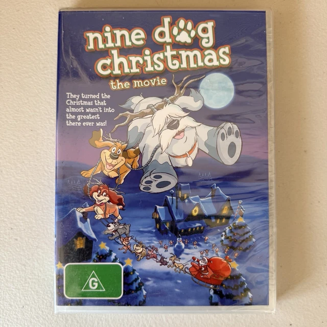 NINE DOG CHRISTMAS (DVD, 2001) Region 4 Brand New & Sealed Animation ...