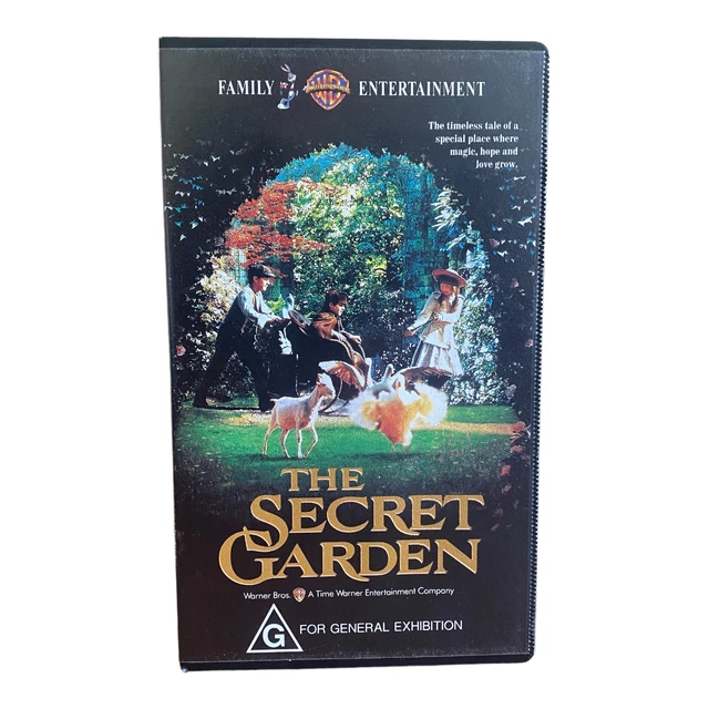 THE SECRET GARDEN VHS - AUS/PAL/Vintage/Video Tape/Family Movie/Warner ...