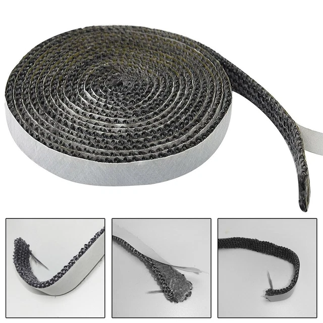 SELF ADHESIVE FLAT Rope Gasket for Pellet Stove Heating Durable and ...