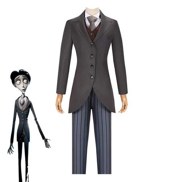 COSPLAY TIM BURTON'S Corpse Bride Victor Van Dort Costume Halloween ...