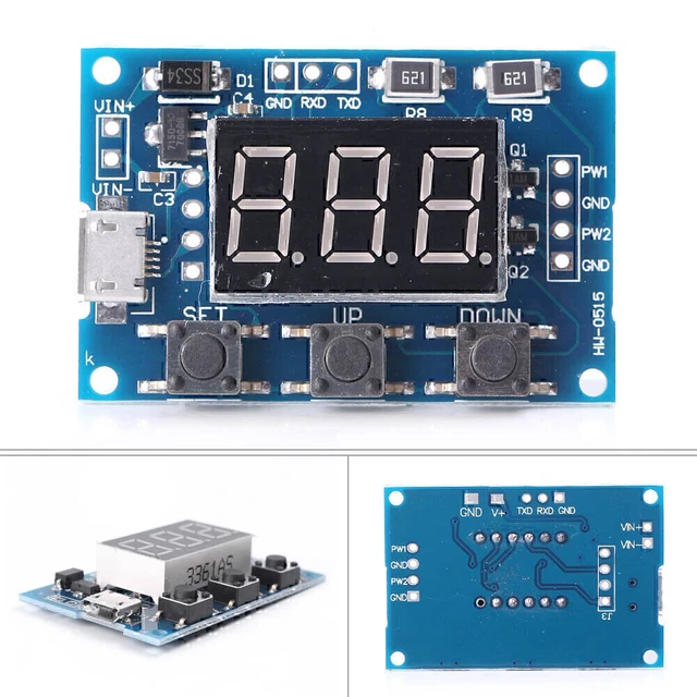 ADJUSTABLE PWM PULSE Frequency Duty Cycle Square Wave Signal Generator ...