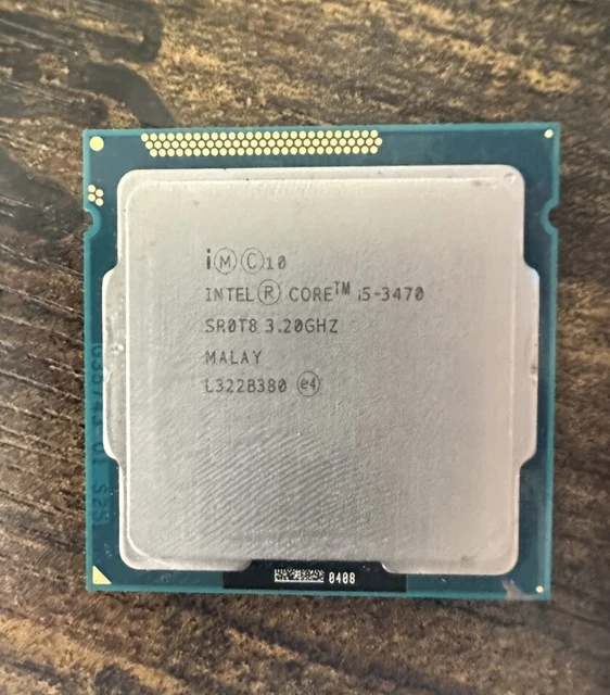 INTEL CORE I5-3470 3.2GHz Quad-Core Processor with Cooler - Used $50.00 ...