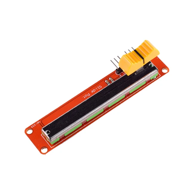 SLIDING CLOCKING POTENTIOMETER 10K Dual-Road Analog Potentiometer ...