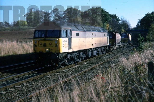 35MM SLIDE BR British Rail Diesel Loco Class 47 47363 Whitacre 1996 Orig £4.98 - PicClick UK