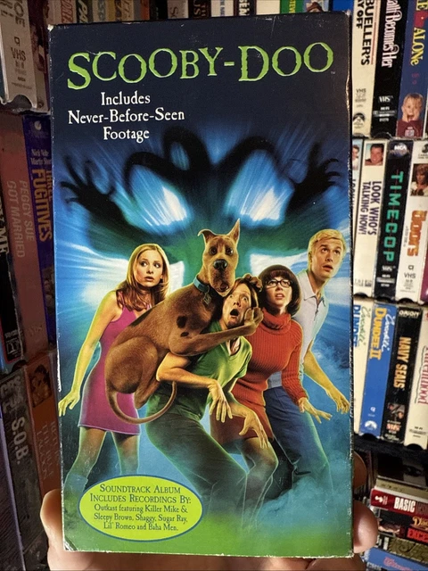 SCOOBY DOO THE Movie 2002 VHS Rare Original Release NON RENTAL £6.24 ...