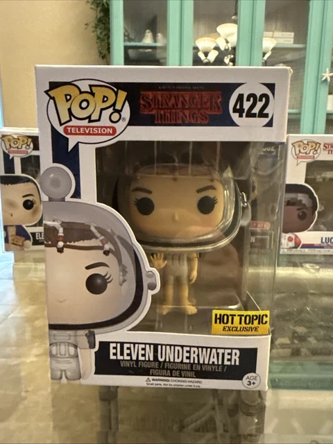 FUNKO POP TELEVISION Stranger Things Eleven Underwater Hot Topic #422 w ...