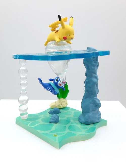 POKEMON POPPLIO PIKACHU 3" diorama display gacha figure set Japan £14. ...
