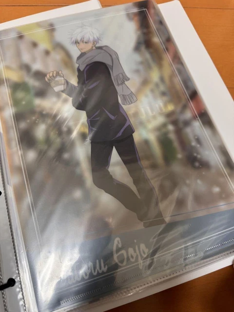 NEW ! JUJUTSU Kaisen Exhibition in Japan / GOJO SATORU/ A4 Clear File ...