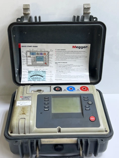 MEGGER MIT520 5KV Isolierung Tester (Brauchen Zum Ersetzen Batterie ...
