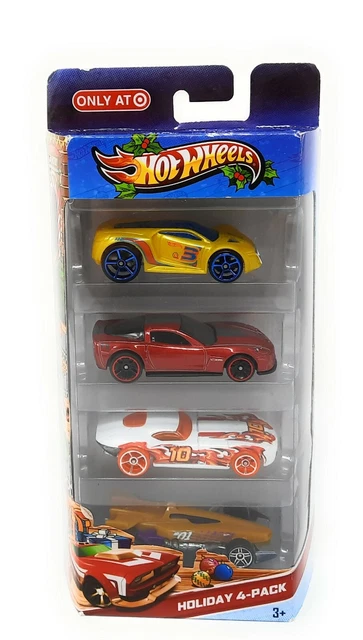 HOT WHEELS 4 Pack HW Holiday 4er Set Target USA Exclusiv Modellauto ...