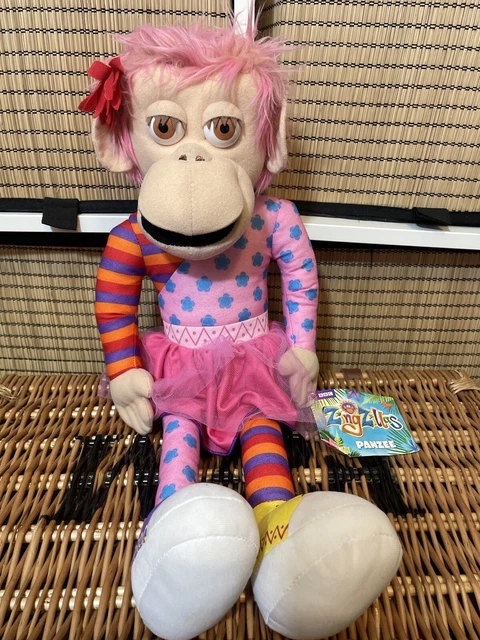 ZINGZILLAS 20 INCH Panzee Soft Toy Cbeebies BBC Plush Character Doll £ ...