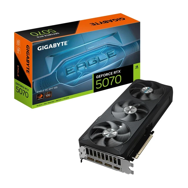 🚀 NEW GIGABYTE RTX 5070 EAGLE OC SFF 12GB GDDR7 Graphics Card - Sealed ...