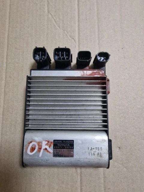 GENUINE TOYOTA LAND Cruiser Hilux Avensis Rav-4 Injector Driver 89871 ...