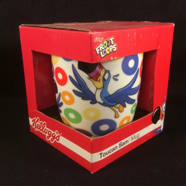 New Kelloggs Toucan Sam Froot Loops Mug Cup~nib~2013 £2130 Picclick Uk