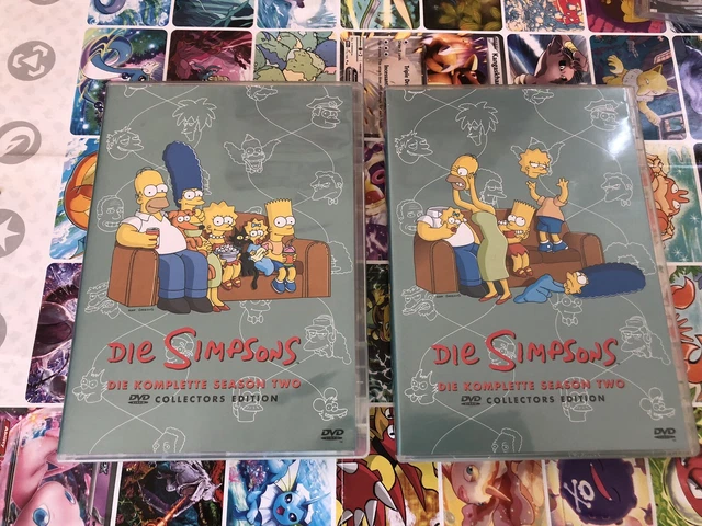THE SIMPSONS SEASON 2 DVD Collectors Edition German Import Die Simpsons ...