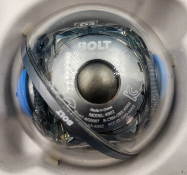 SPHERO BOLT K002ROW Programmable Code Robot App Enabled No Manual ...