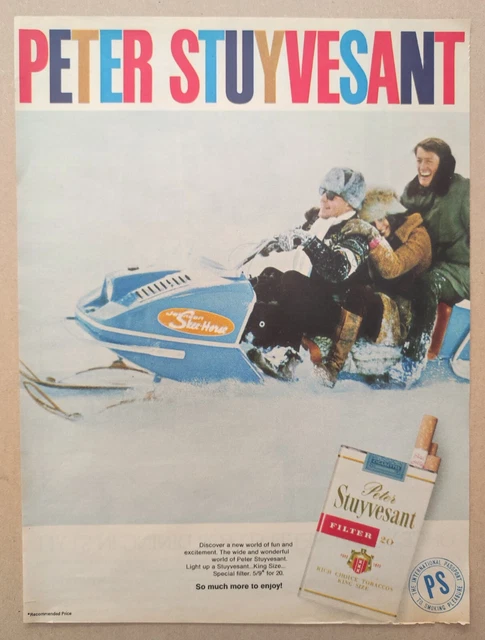 PETER STUYVESANT CIGARETTES Original UK Press Advert 1969 £5.91 ...