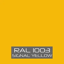 RAL 1003 SIGNAL Yellow Chassis Paint DTM Satin Direct To Metal Bedliner ...