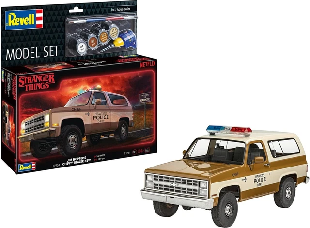 STRANGER THINGS REVELL Model Kit - 1985 Chevrolet K5 Blazer 1/25 - New ...