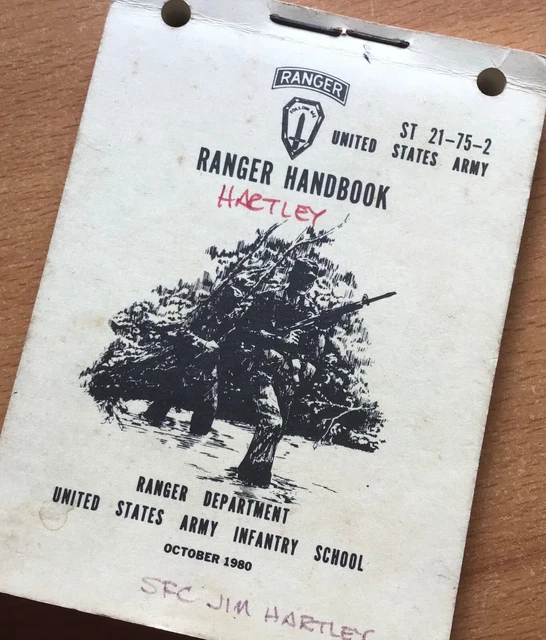 ORIGINAL 1980 MILITARY History Book/Infantry Training Manual: “Ranger ...