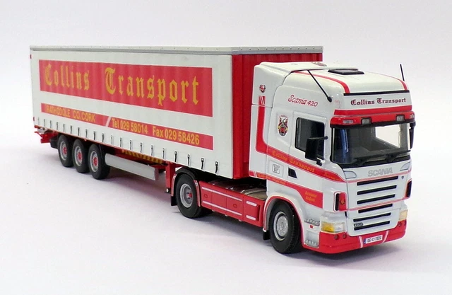 UNIVERSAL HOBBIES 1/50 Scale 5616A - Scania Truck & Trailer - Collins ...
