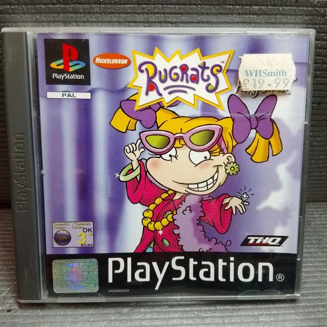 RUGRATS: TOTALLY ANGELICA - PS1 Game * COMPLETE * UK Sony PlayStation ...