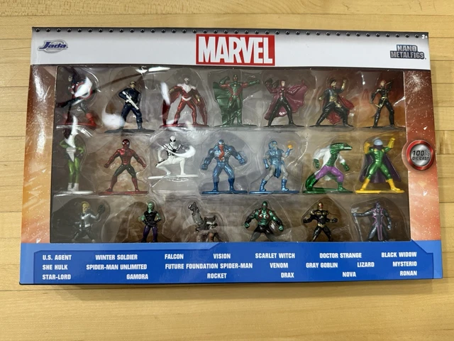 JADA TOYS NANO MetalFigs Marvel 20-Pack Mini Figures New in Box £21.85 ...