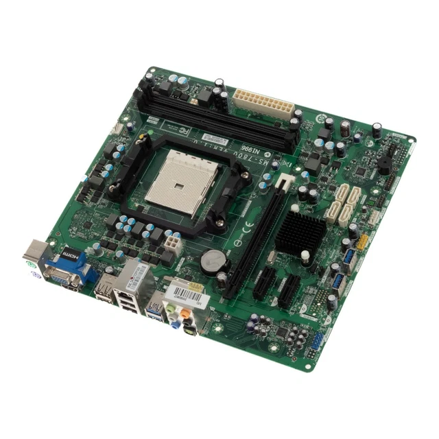 MOTHERBOARD MSI MS-7800 Socket FM2 DDR3 Pcie SATA Microatx £52.48 ...