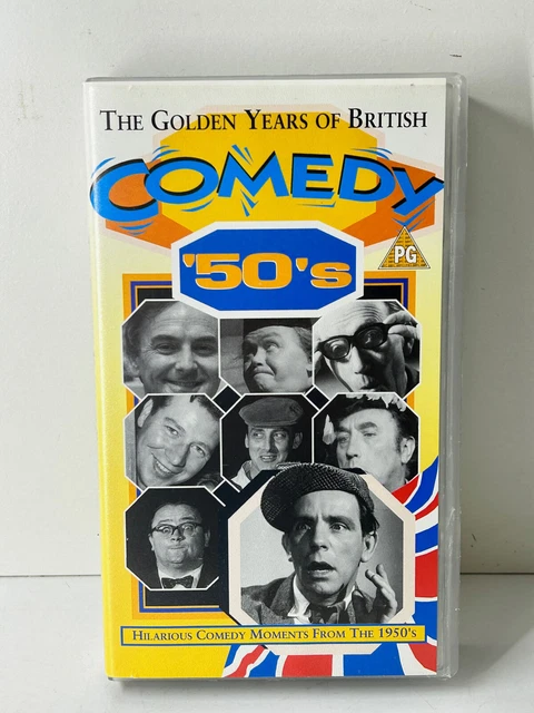 THE GOLDEN YEARS of British Comedy '50's On VHS Video Cassette Tape £8. ...