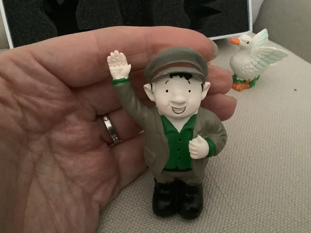 BOXED PERCY THE Park keeper Resin Figures Play Set By Whittard £44.99 ...