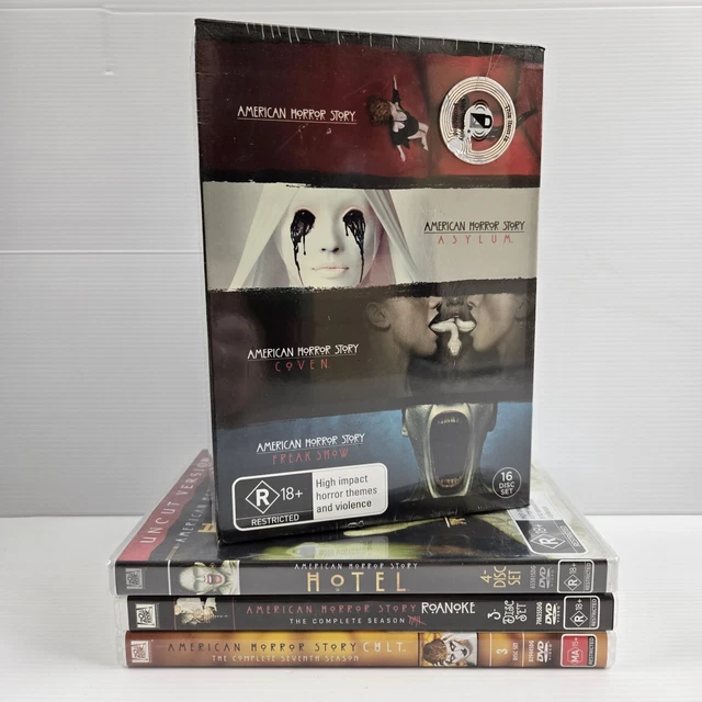 AMERICAN HORROR STORY DVD Complete Seasons 1-7 Region 4 Rated R18+ $119 ...